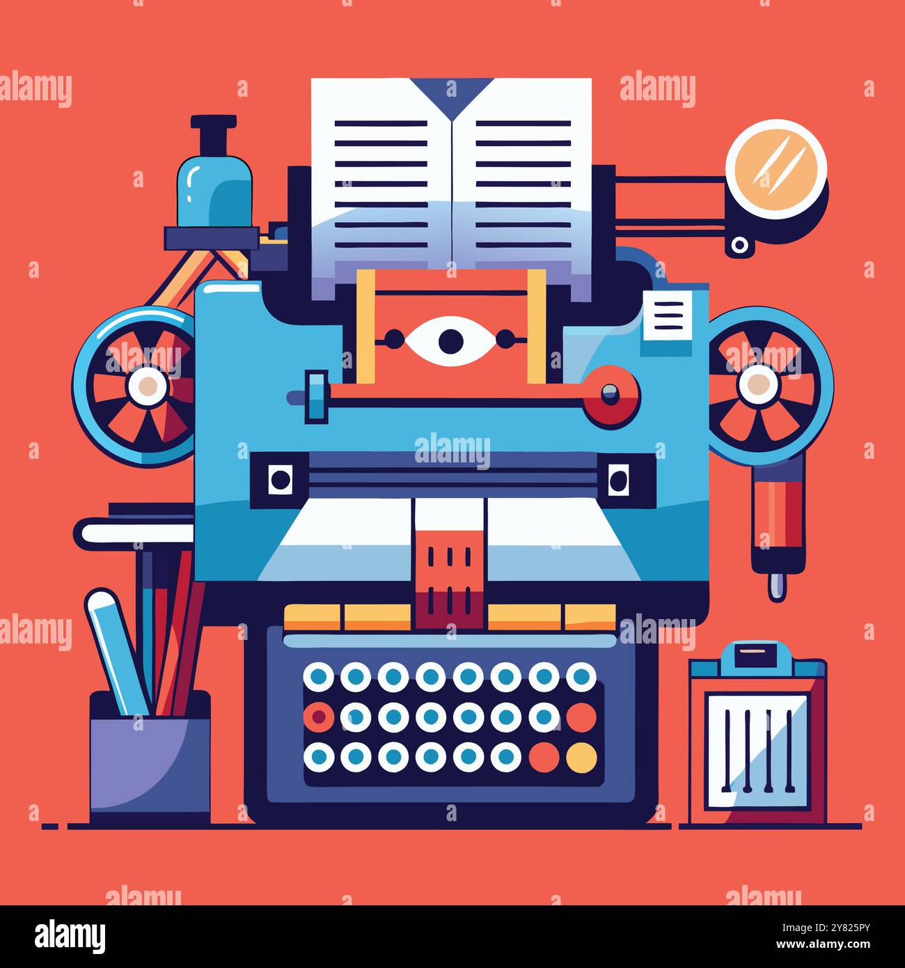 Artificial intelligence ai writing abstract hi-res stock photography ...