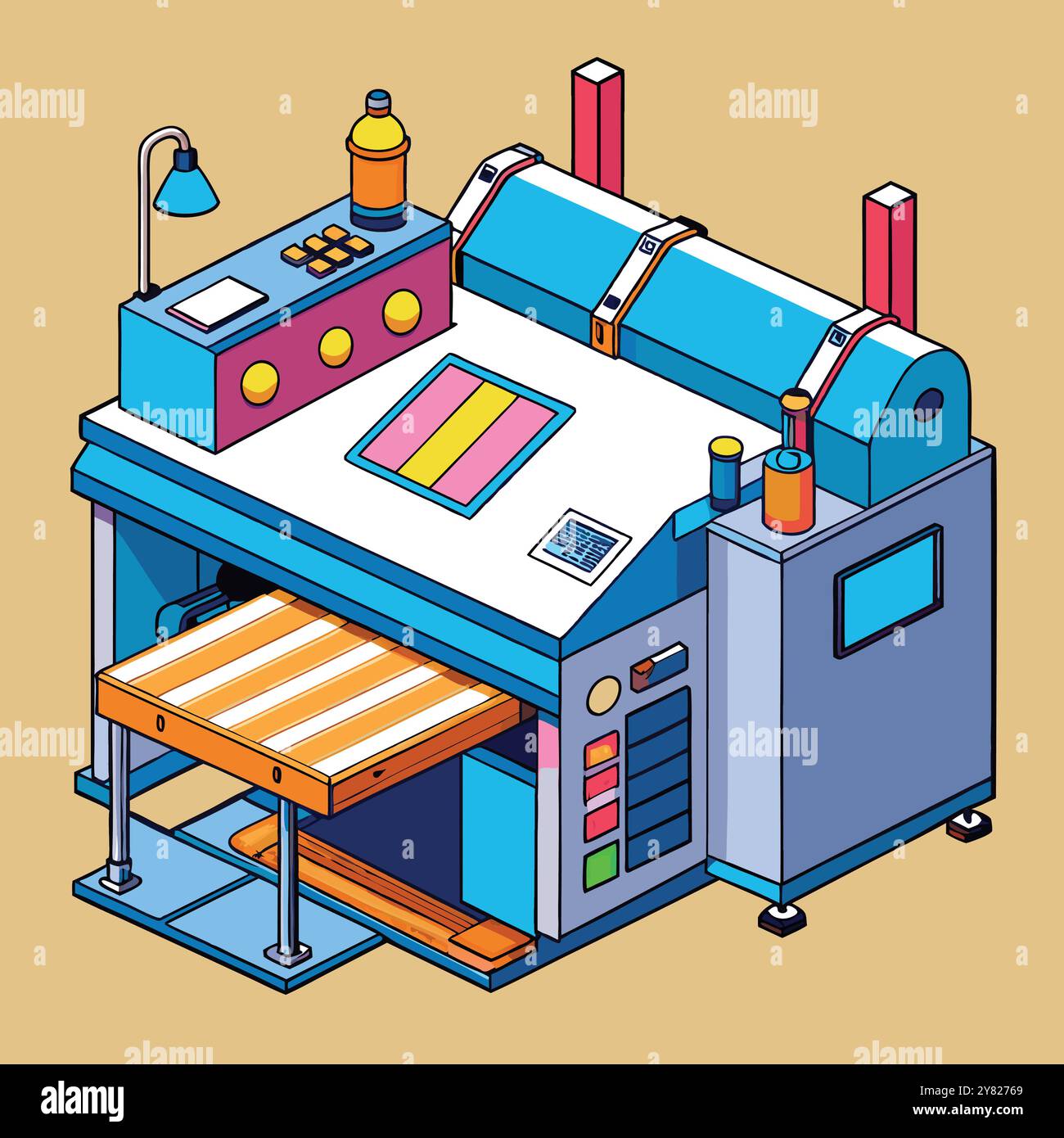 Digital transformation manufacturing Stock Vector Images - Alamy