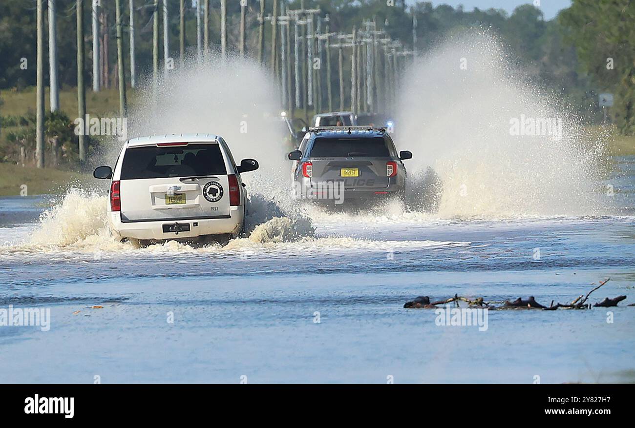Hurricane helene cedar key hi-res stock photography and images - Alamy