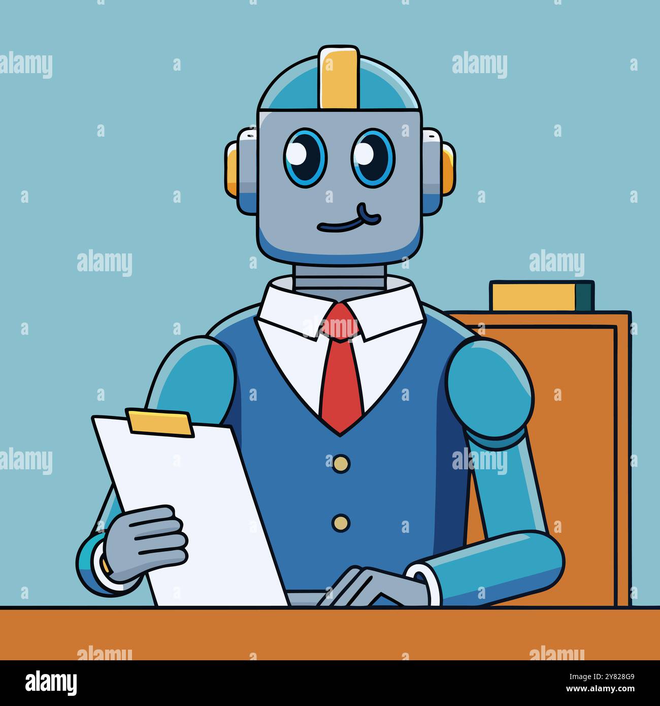Robot suit dressed Stock Vector Images - Alamy