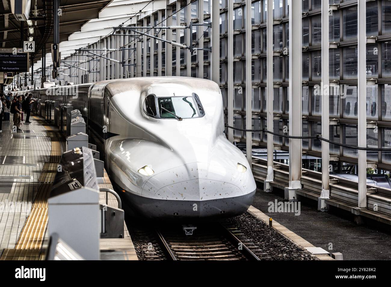 Shinkansen High-Speed Bullet Train in Japan Stock Photo - Alamy