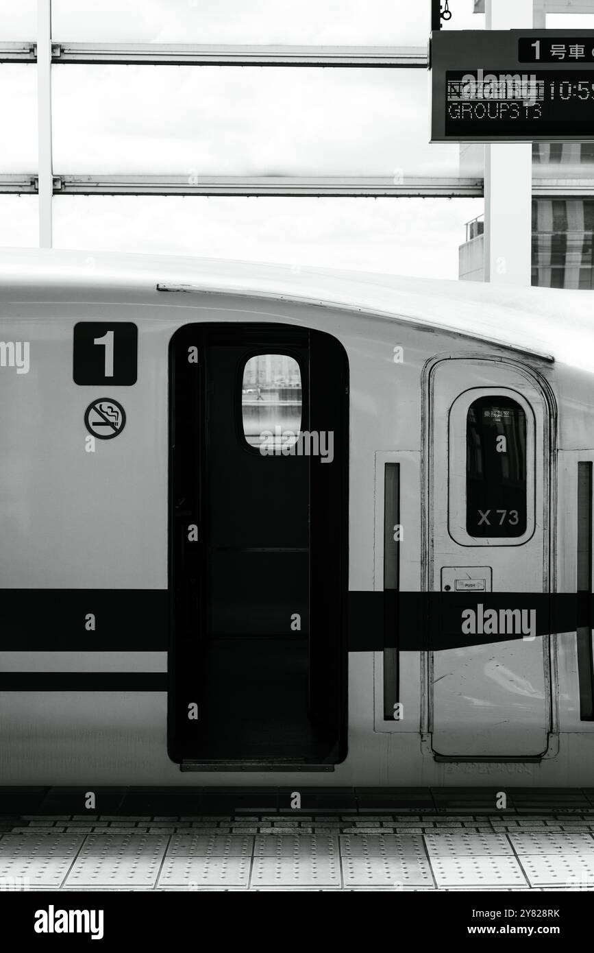 Shinkansen High-Speed Bullet Train in Japan Stock Photo - Alamy