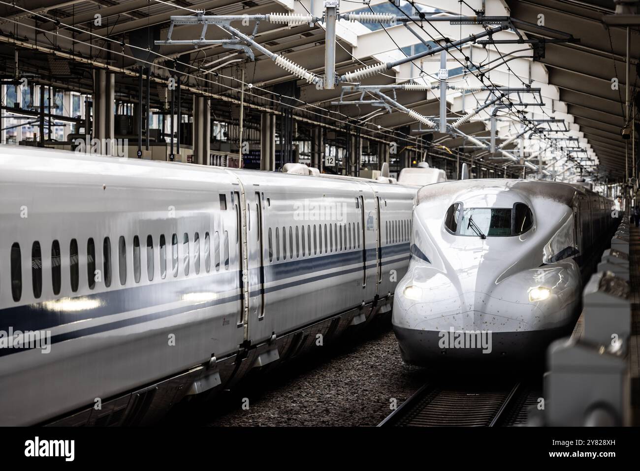 Shinkansen High-Speed Bullet Train in Japan Stock Photo - Alamy