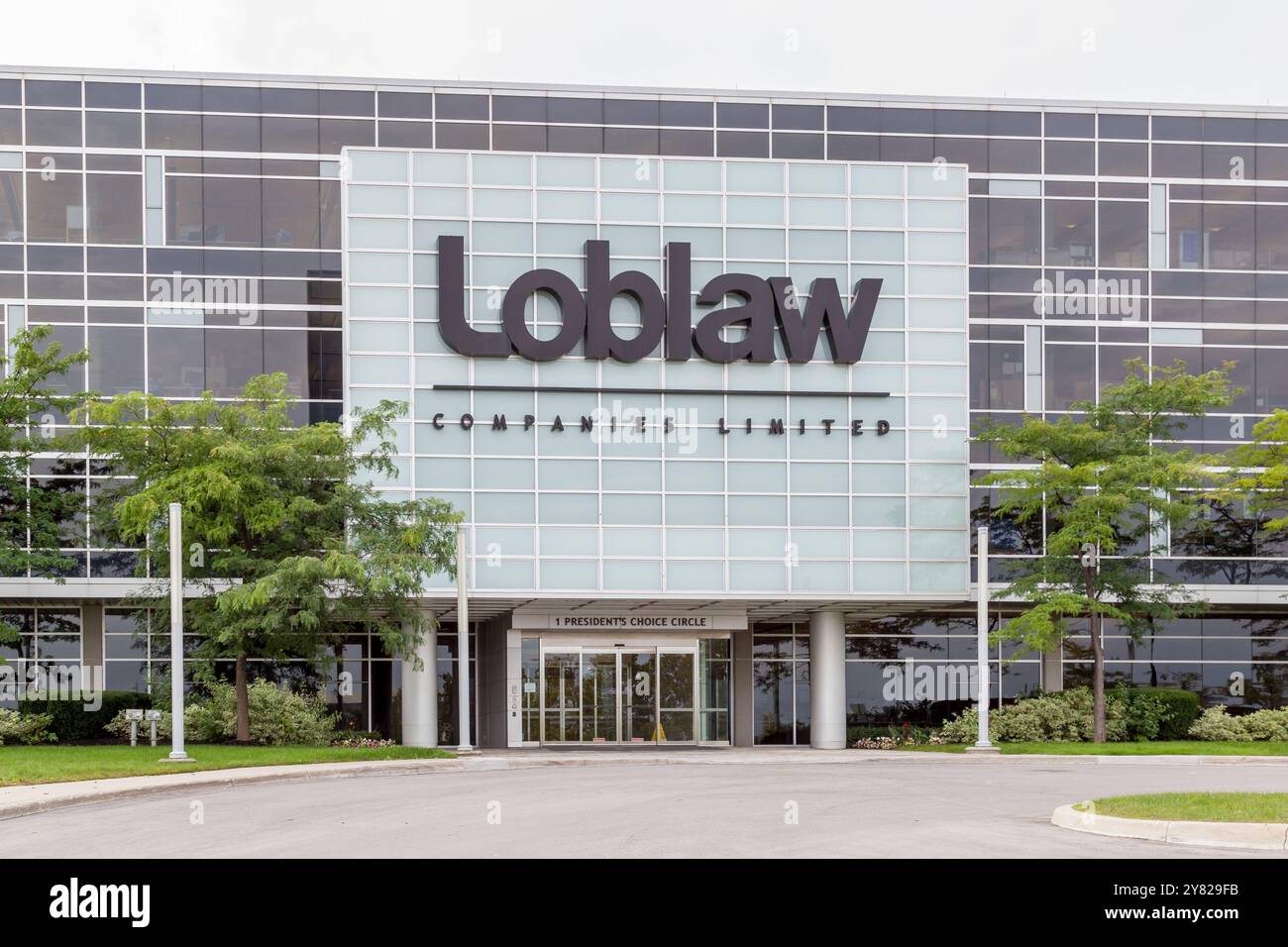 Loblaws Corporate Office Headquarters in Brampton, On, Canada Stock ...