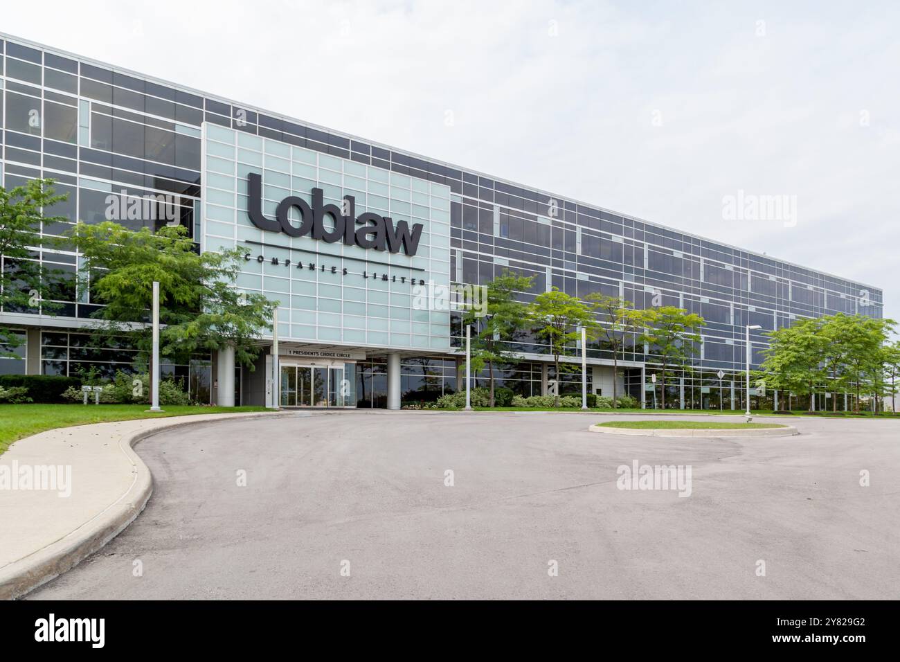 Loblaws Corporate Office Headquarters in Brampton, On, Canada Stock ...