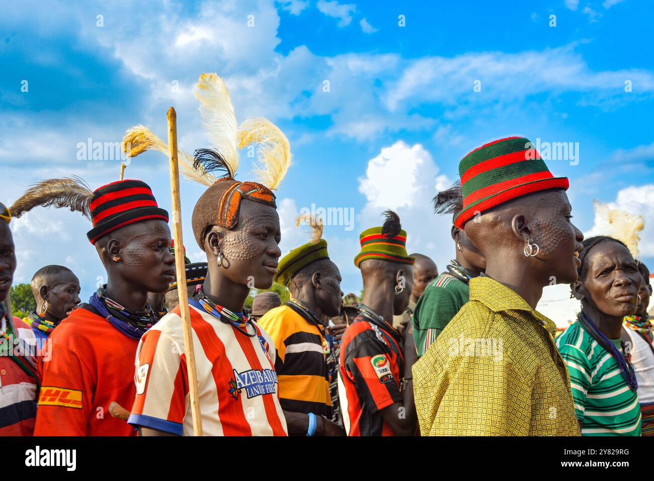 African men in traditional gear hi-res stock photography and images - Alamy