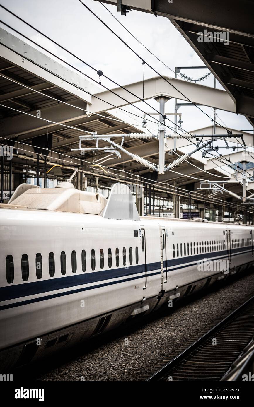 Shinkansen High-Speed Bullet Train in Japan Stock Photo - Alamy