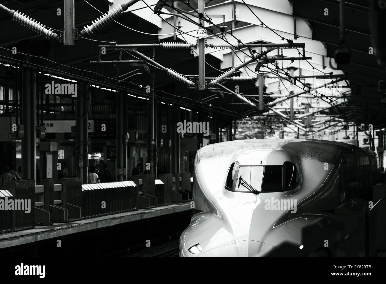 Shinkansen High-Speed Bullet Train in Japan Stock Photo - Alamy