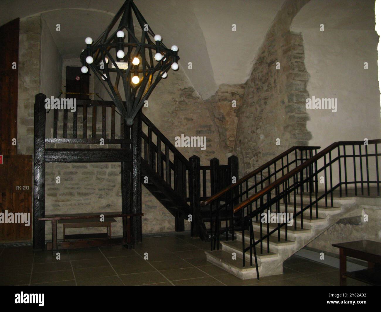 The museum in the castle in Narva city, Estonia Stock Photo - Alamy