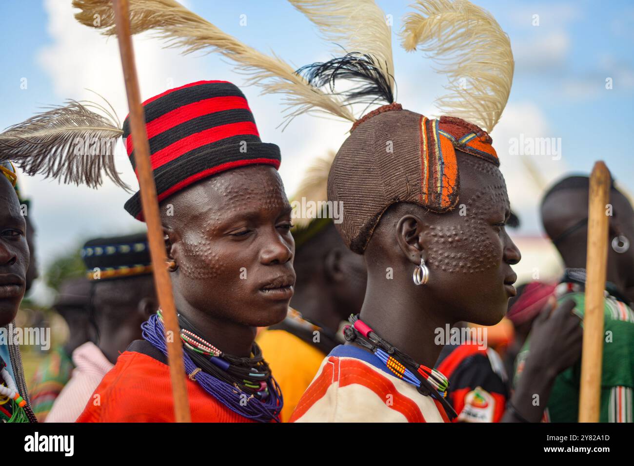 African men in traditional gear hi-res stock photography and images - Alamy