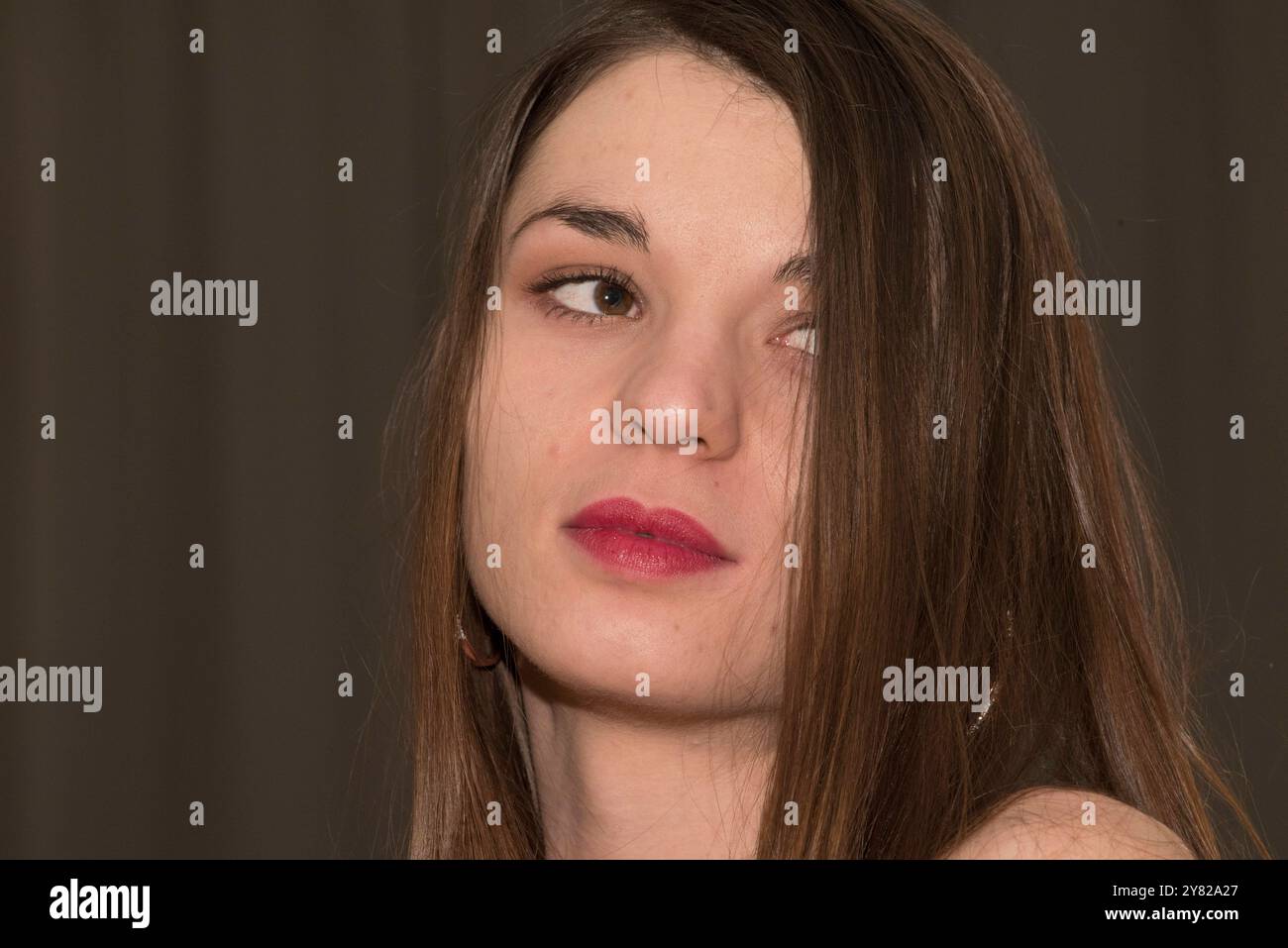 a human with thoughtful expression in the world a human are mostly full ...
