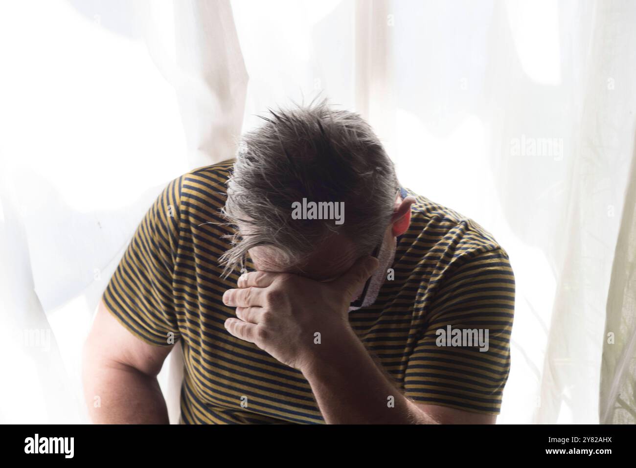 a human with thoughtful expression in the world a human are mostly full ...