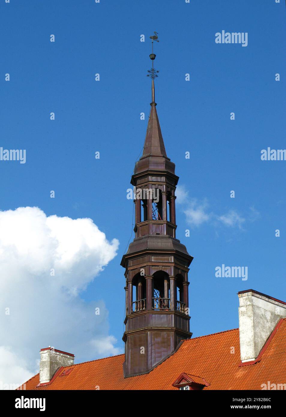 The town hall in Narva city, Estonia Stock Photo - Alamy