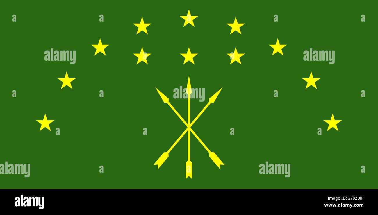 Adygea map hi-res stock photography and images - Alamy