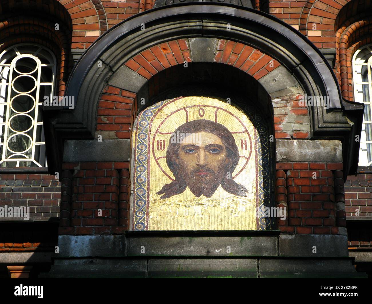 The church in Narva city, Estonia Stock Photo - Alamy