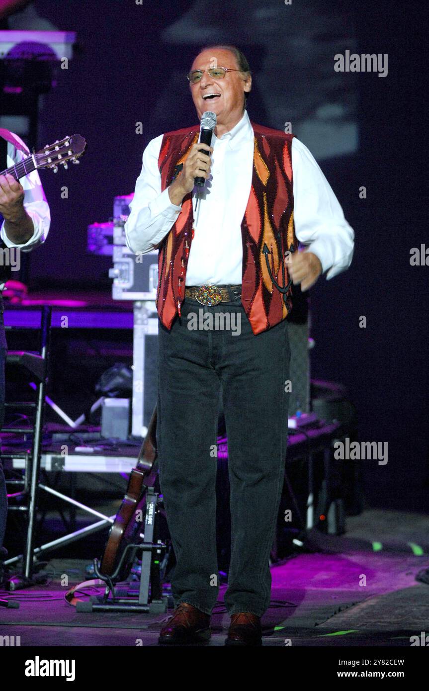 Milan italy 19/07/2007 Renzo Arbore and the Orchestra Italiana during ...