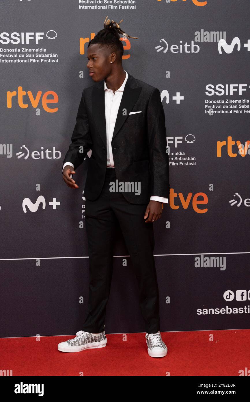 Nico Williams attends the Opening Ceremony of "Emmanuelle" during the ...