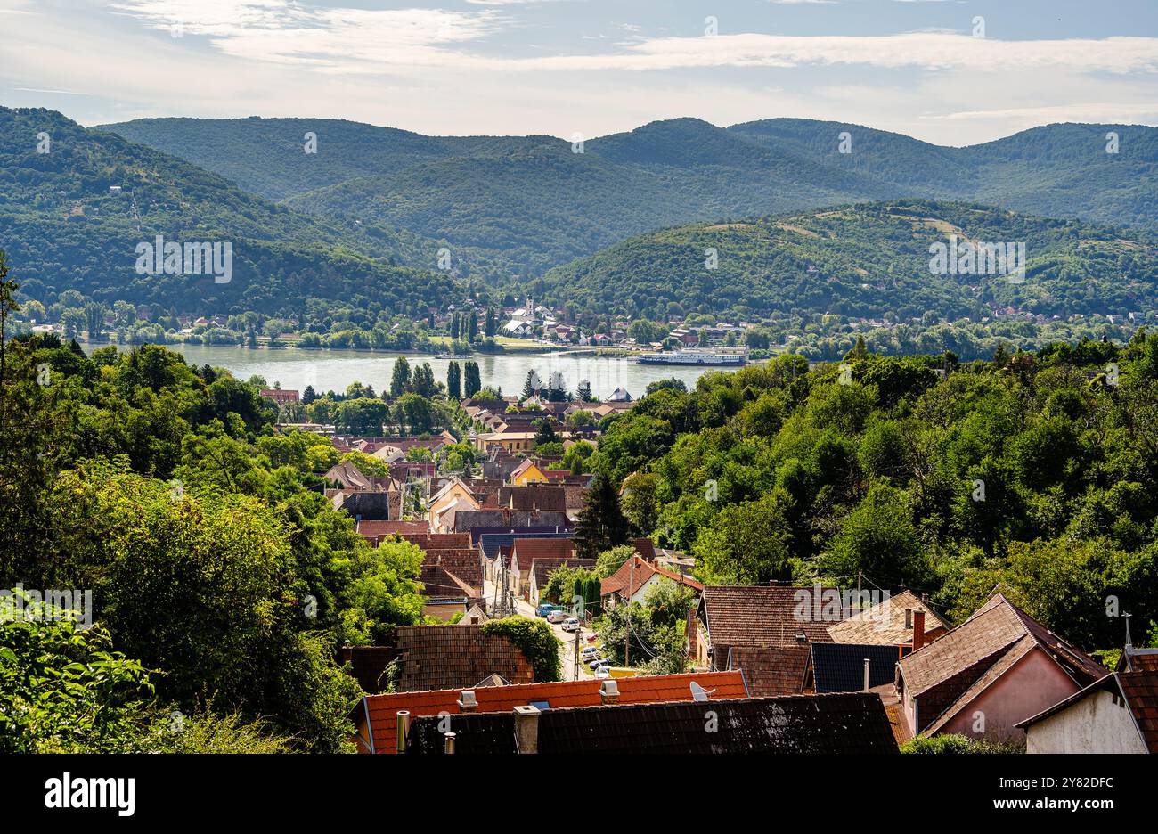 Nagymaros landscape, Danube Bend, Hungary Stock Photo - Alamy