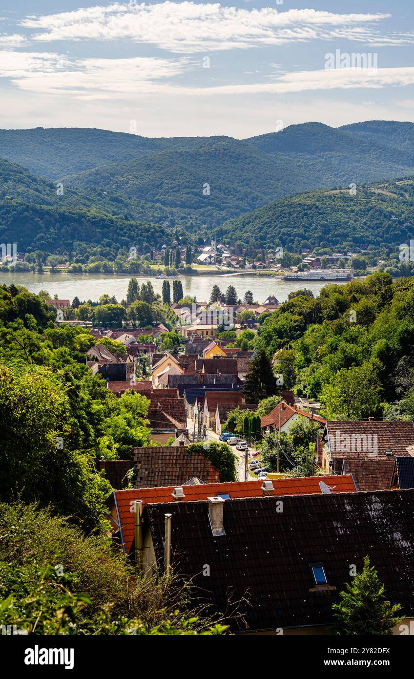 Nagymaros landscape, Danube Bend, Hungary Stock Photo - Alamy