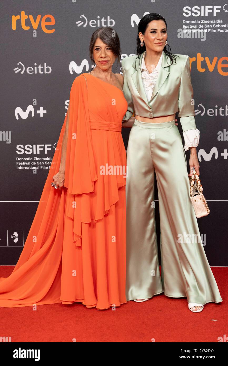 Monica Bardem and Cecilia Gessa attend the Opening Ceremony of ...