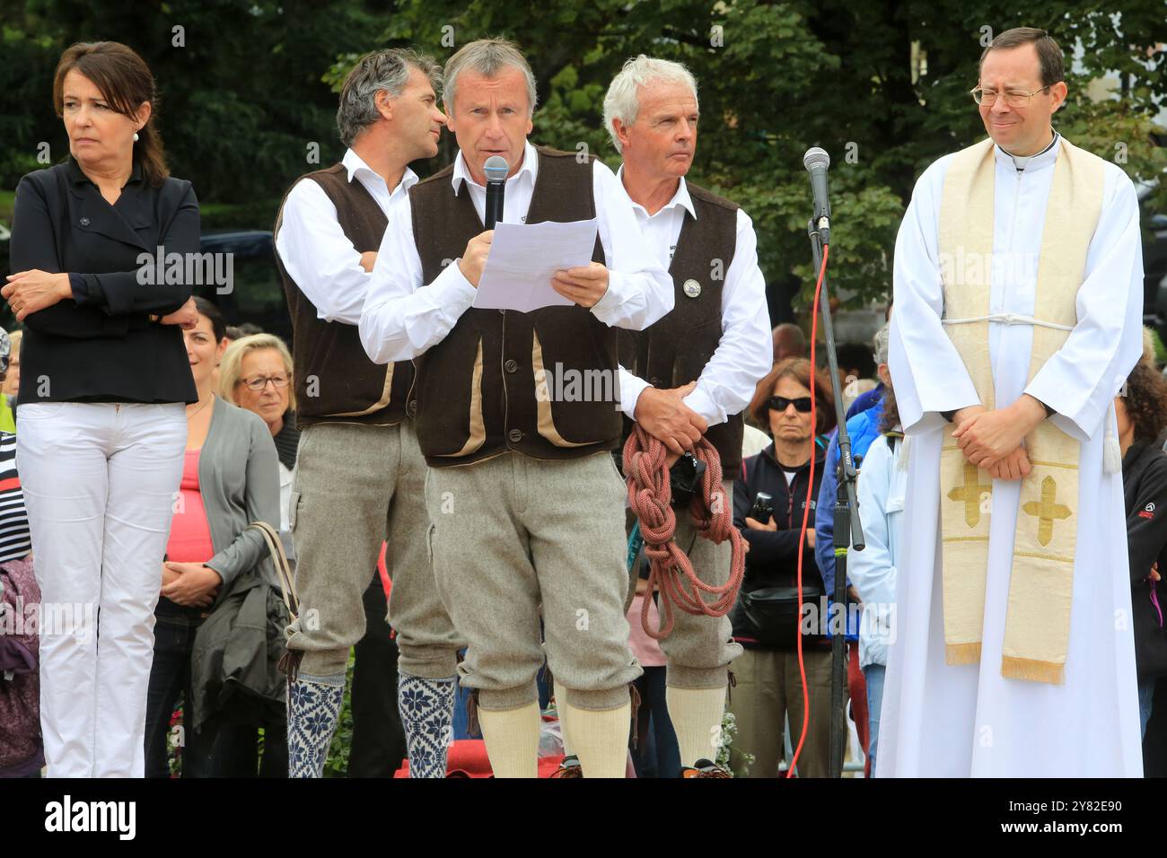 Sophie Dion, Députée de la Haute-Savoie, Ricardo Mora, Président de la ...