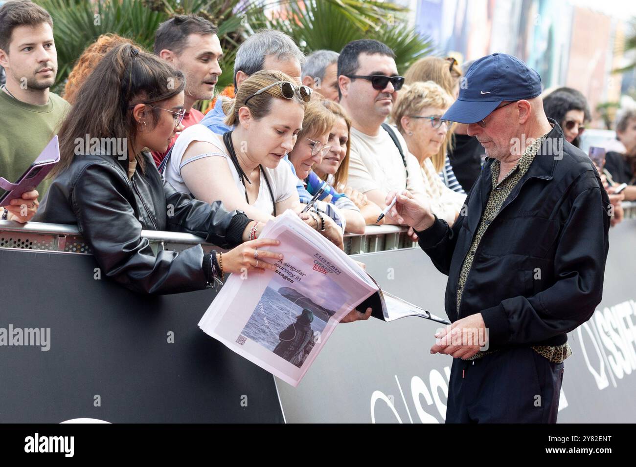 Jacques Audiard attends the 'Emilia Perez' Red Carpet during the 72nd ...