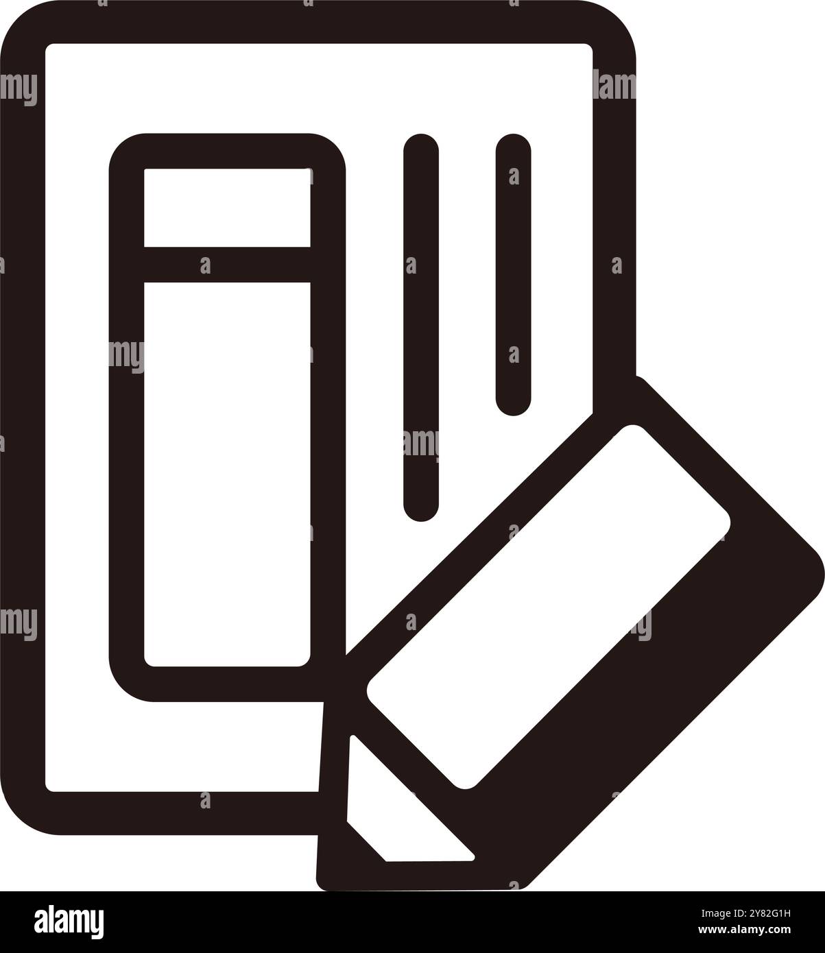 Voting paper ( Japan ) vector icon illustration Stock Vector Image ...