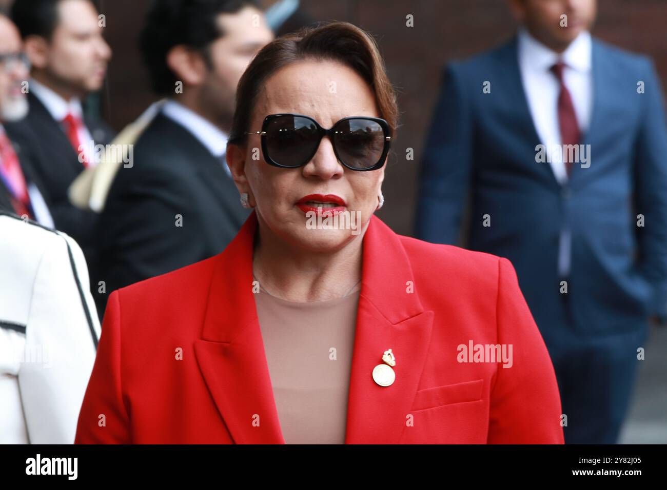 Mexico City, Mexico. 01st Oct, 2024. Xiomara Castro, President of the ...