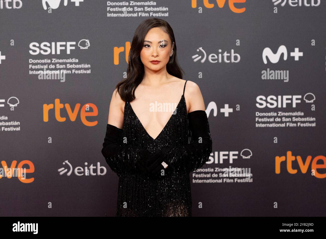 Donostia, Spain. 20th Sep, 2024. Chacha Huang attends the Opening ...