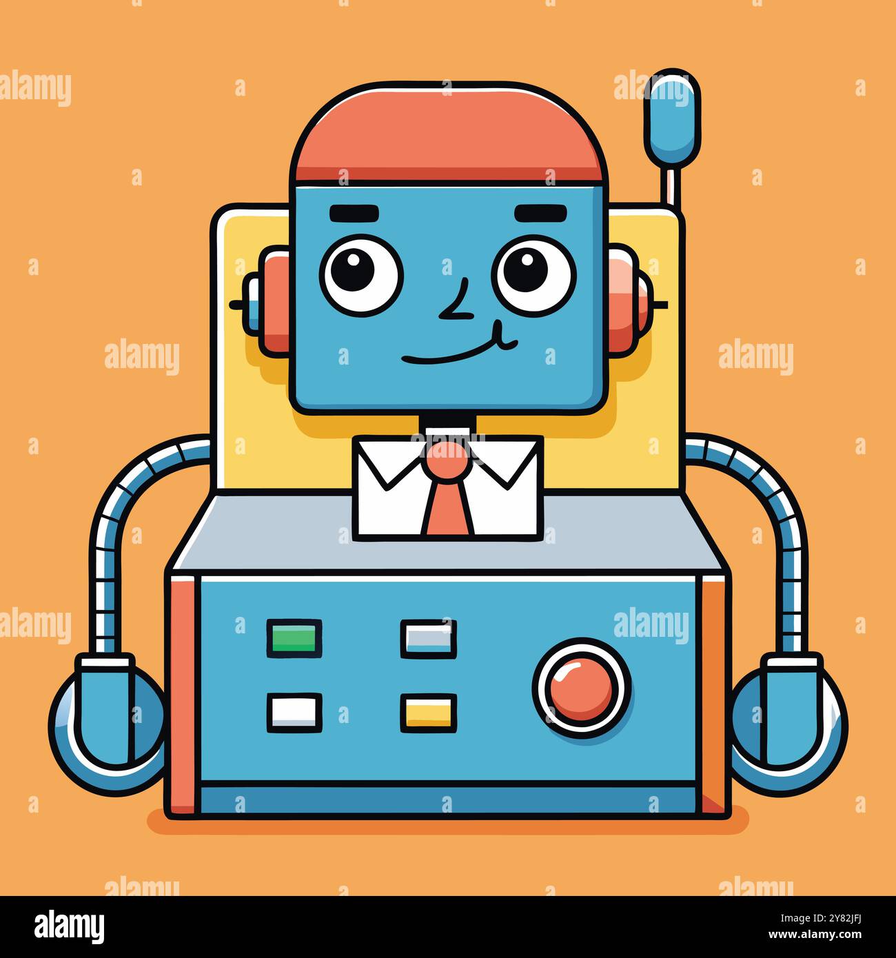 Coding mascot vector hi-res stock photography and images - Alamy