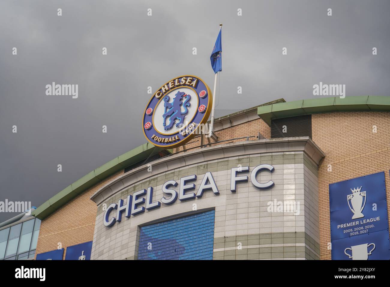 Chelsea Football Stadium at Stamford Bridge, London Stock Photo - Alamy