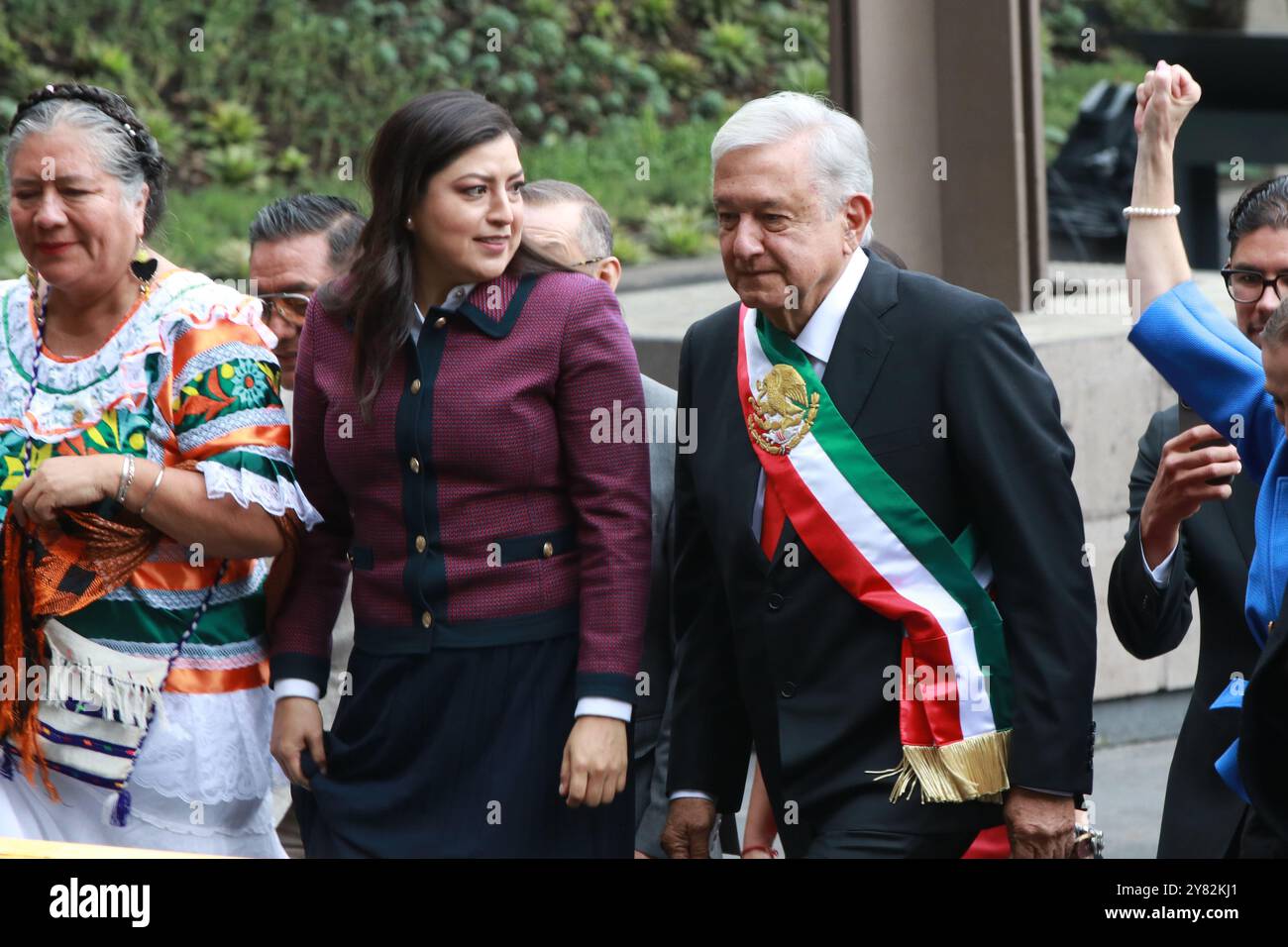 Mexico City, Mexico. 01st Oct, 2024. Outgoing Mexico's President Andres ...