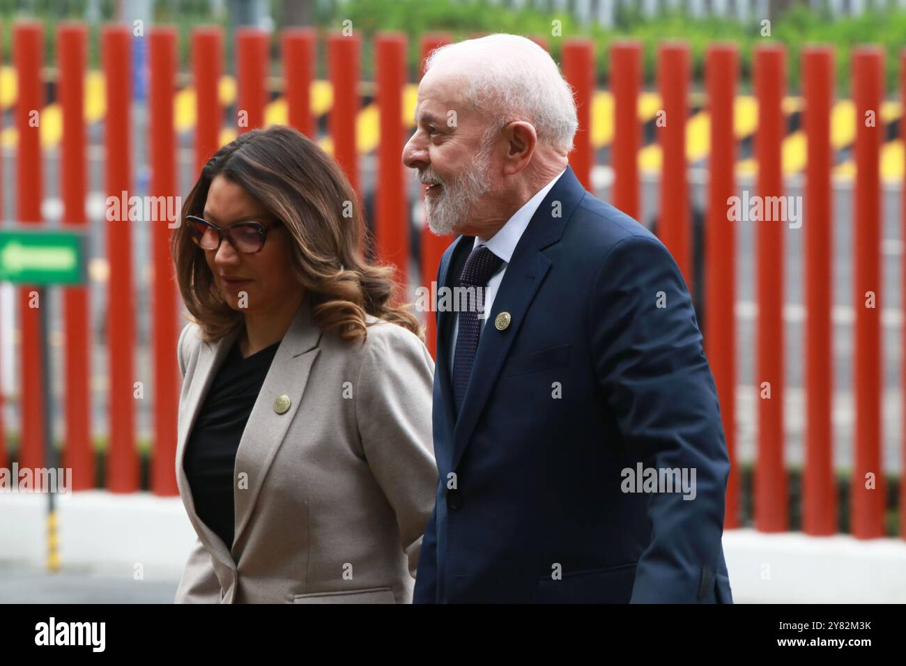 Mexico City, Mexico. 01st Oct, 2024. Lula da Silva President of Brazil ...