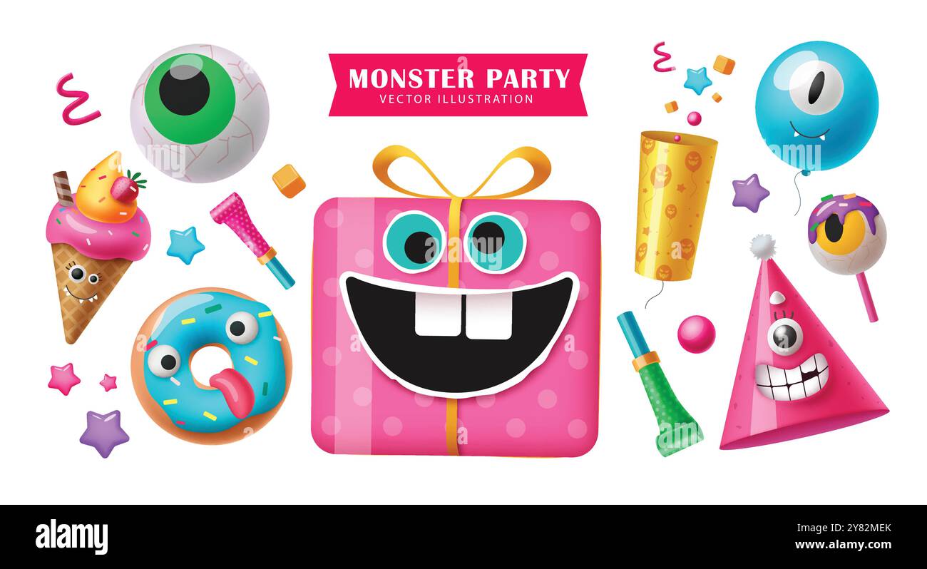 Festive gift party hat Stock Vector Images - Alamy