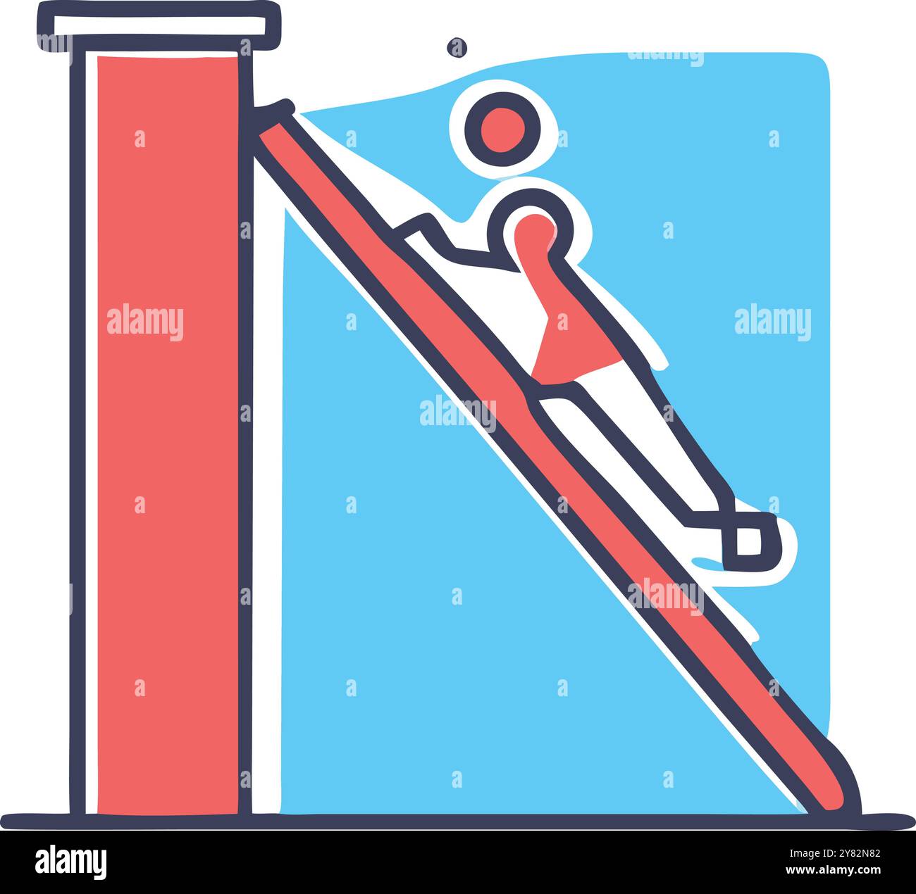 Children in a playground Cut Out Stock Images & Pictures - Alamy