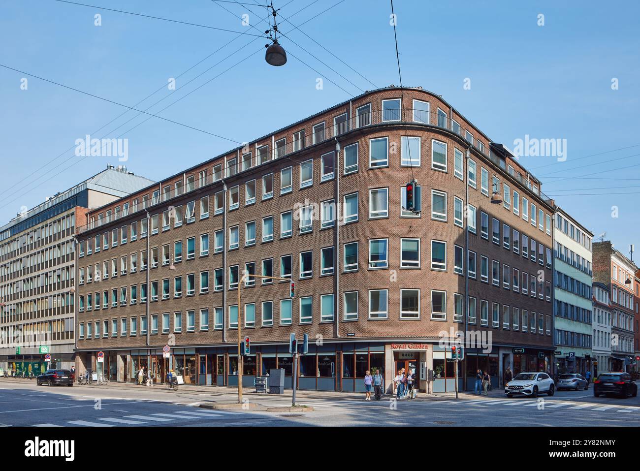 Building on the corner of Dronningens Tværgade and Borgergade, designed ...