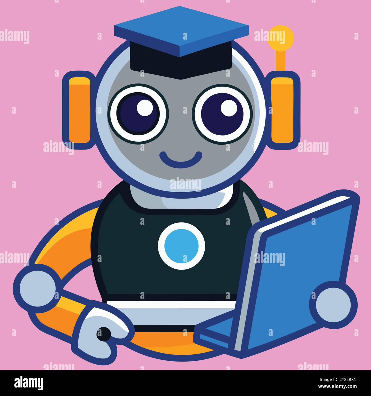 Coding mascot vector hi-res stock photography and images - Alamy