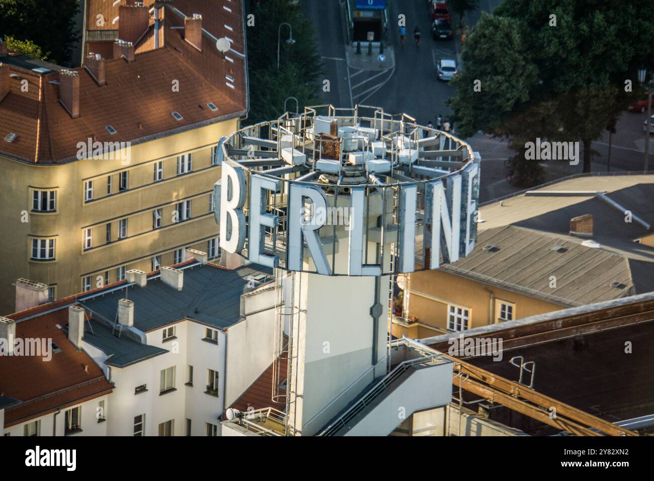 Rotating berliner sign hi-res stock photography and images - Alamy