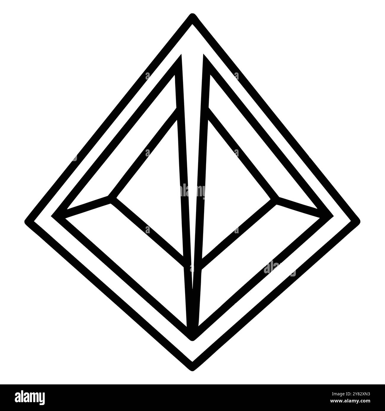 Visually striking shape Black and White Stock Photos & Images - Alamy