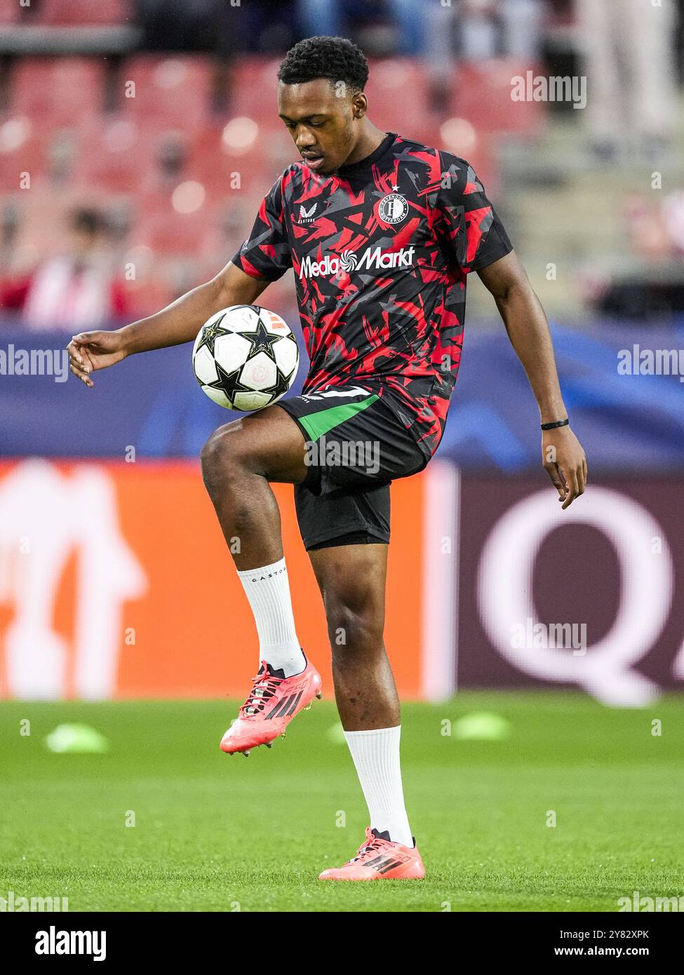 Girona - Antoni Milambo of Feyenoord during the second round of new ...