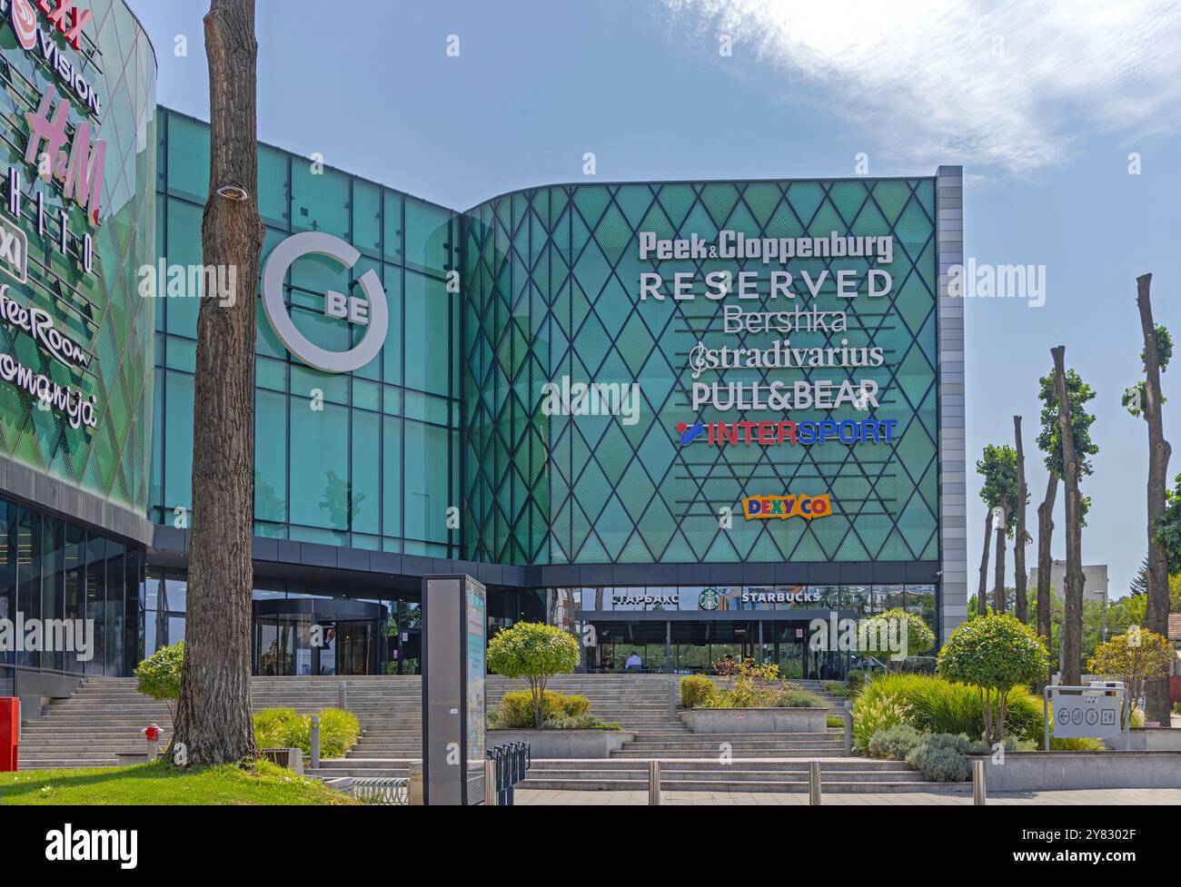 Belgrade, Serbia - August 21, 2024: List of Retailer Companies Brand ...