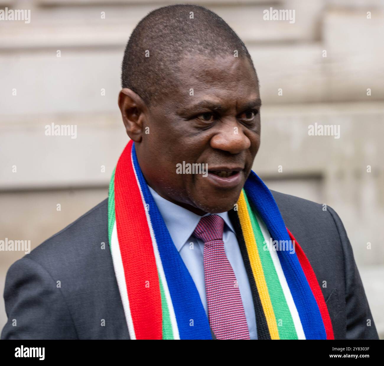 London, UK. 2nd Oct, 2024. Deputy President of South Africa, Paul ...