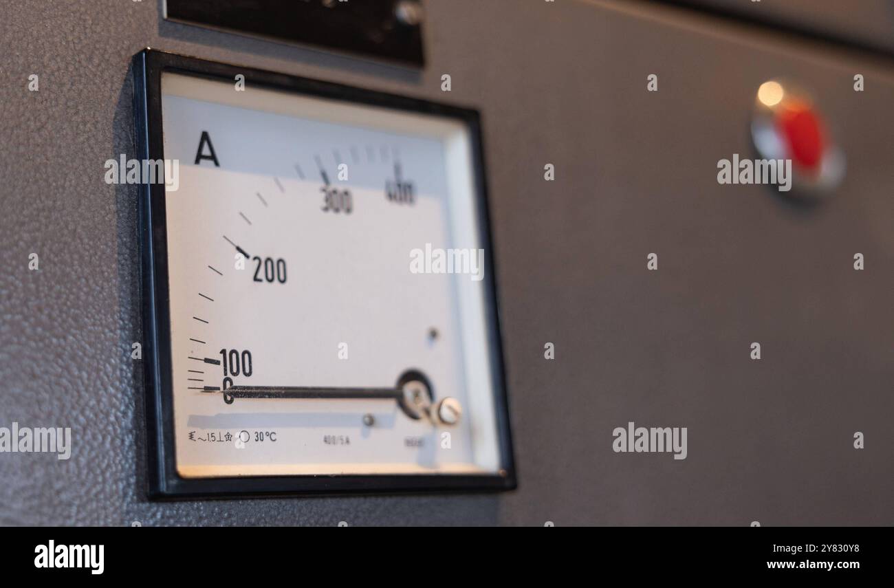 Old meter, measuring device. Old measuring device for measuring the ...