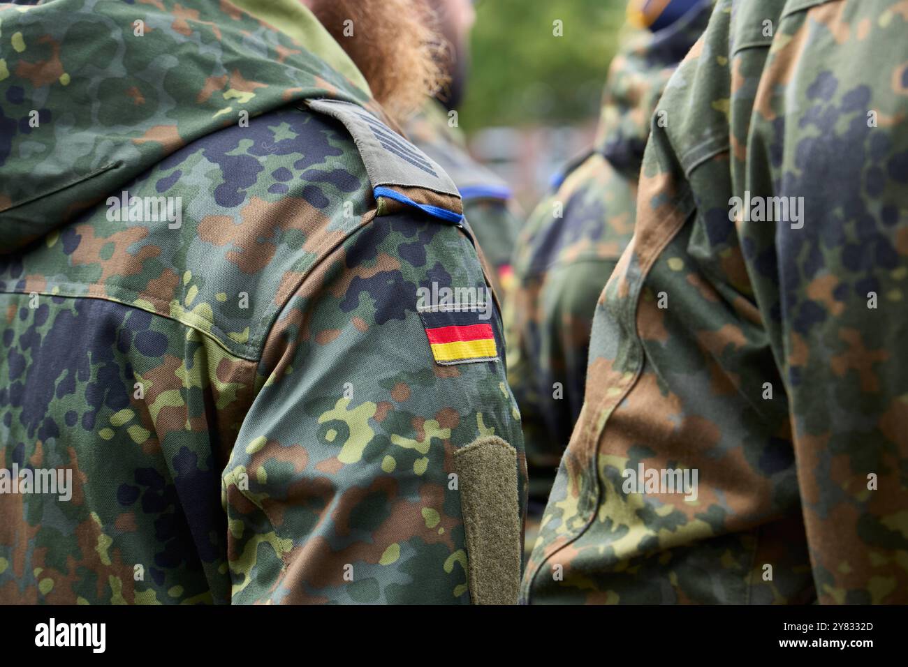 Volkach, Bavaria, Germany - October 1, 2024: Bundeswehr soldiers in ...