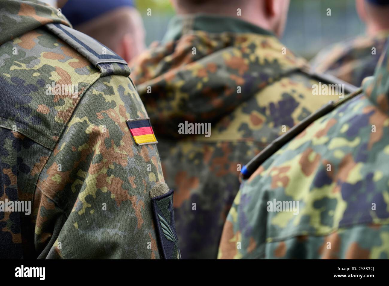 Volkach, Bavaria, Germany - October 1, 2024: Bundeswehr soldiers in ...