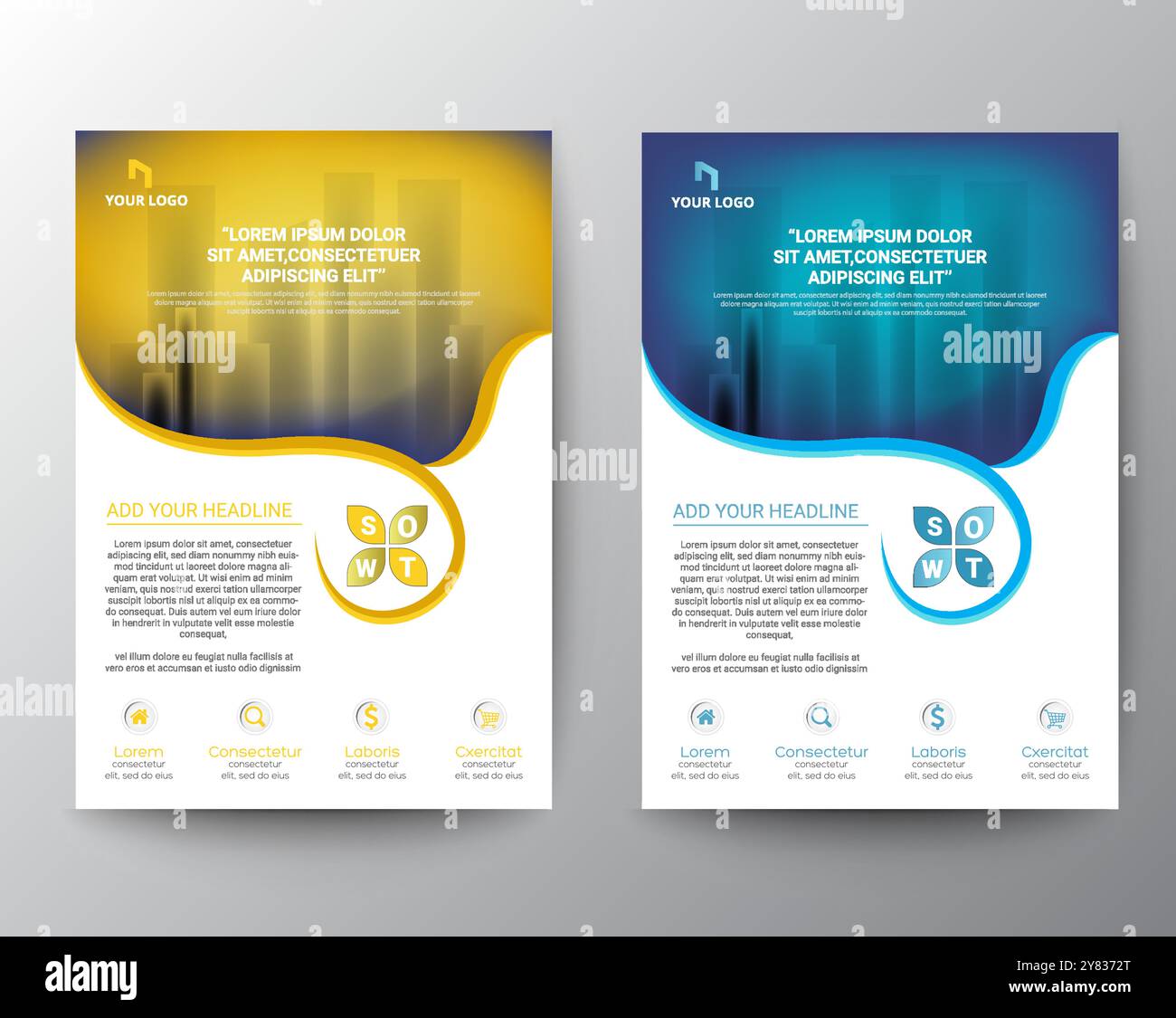 Brochure design, cover modern layout,poster, flyer in A4 Stock Vector ...