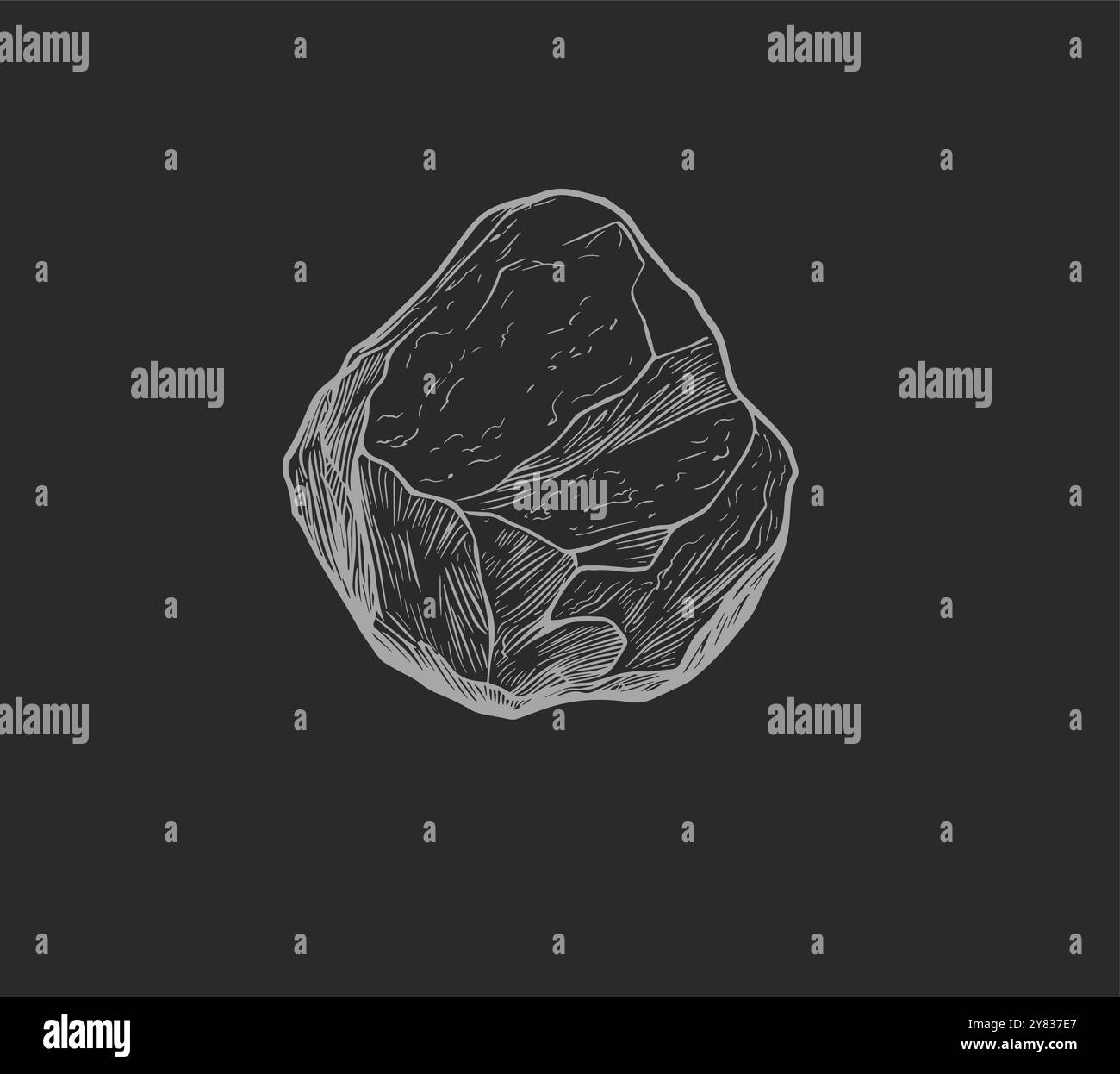 Stone, Rock hand-drawn Illustration Stone, Rock hand-drawn Illustration ...