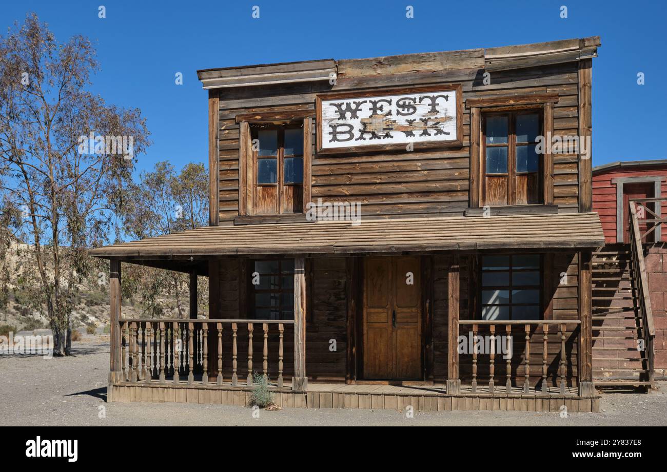 Western Leone - film set in Almeria, Andalusia, Spain Stock Photo - Alamy