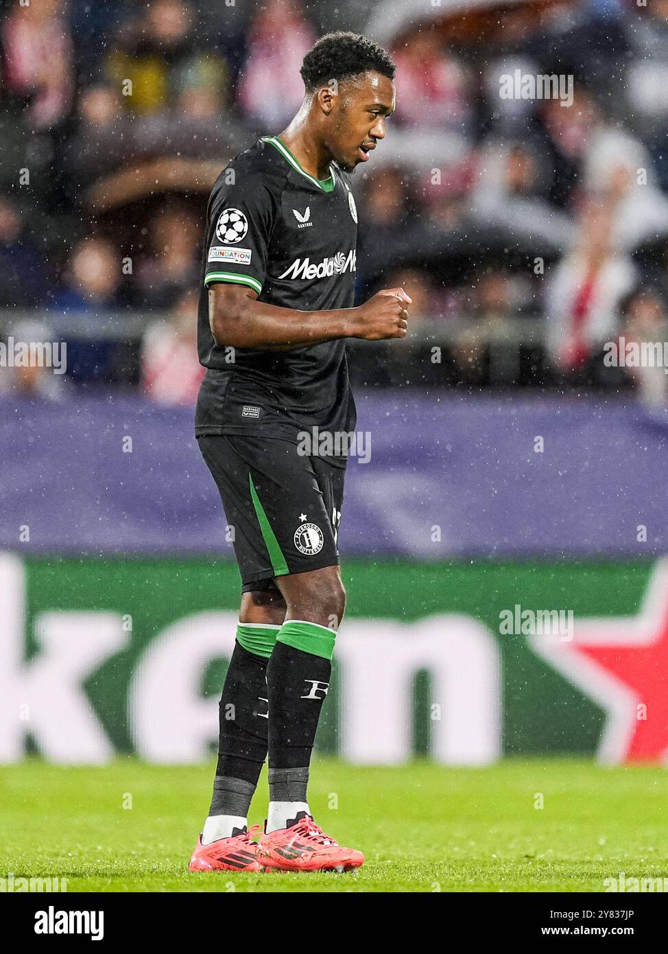 Girona - Antoni Milambo of Feyenoord during the second round of new ...