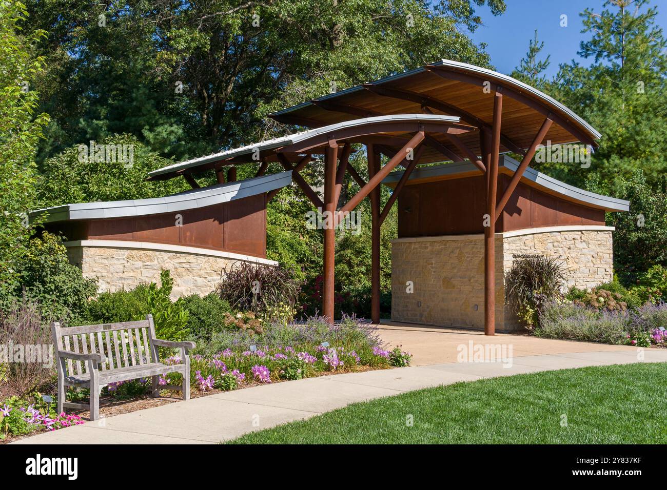 Wangerin family pavilion hi-res stock photography and images - Alamy